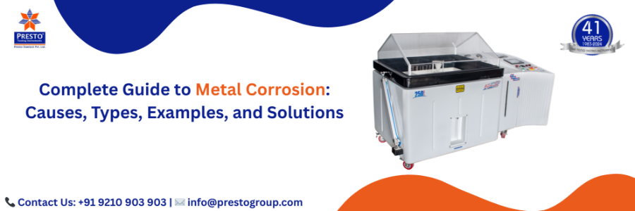 Complete Guide to Metal Corrosion: Causes, Types, Examples, and Solutions