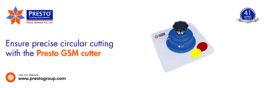 Ensure precise circular cutting with the Presto GSM cutter