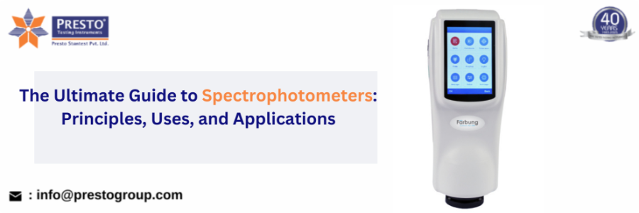 The Ultimate Guide to Spectrophotometers: Principles, Uses, and ...