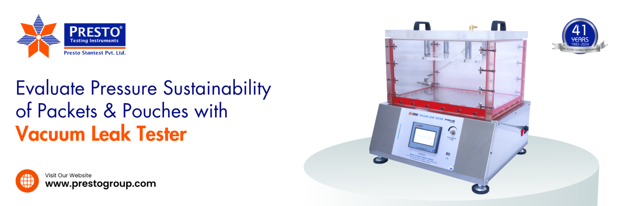 Evaluate Pressure Sustainability of Packets & Pouches with Vacuum Leak ...