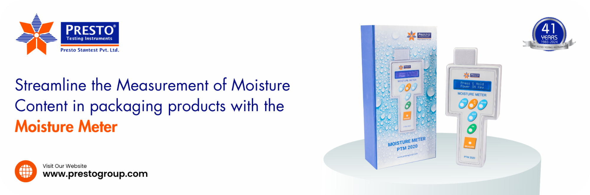 Streamline the Measurement of Moisture Content in packaging products ...