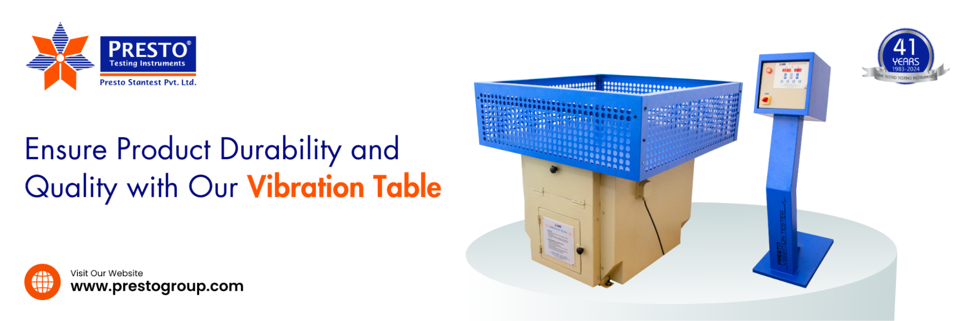 Ensure Product Durability and Quality with Our Vibration Table