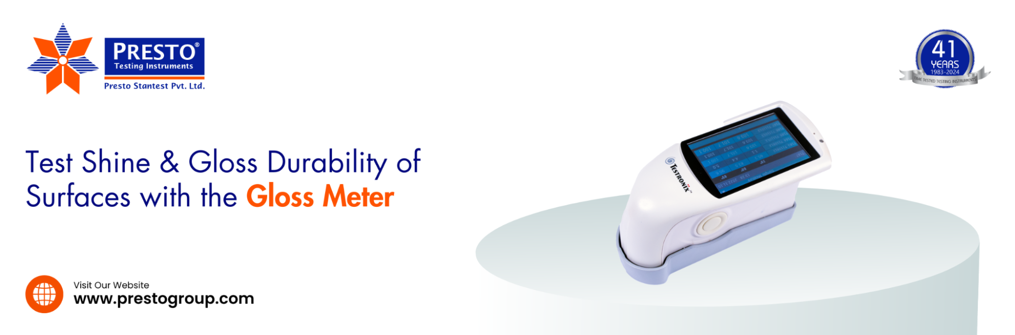 Test Shine & Gloss Durability of Surfaces with the Gloss Meter