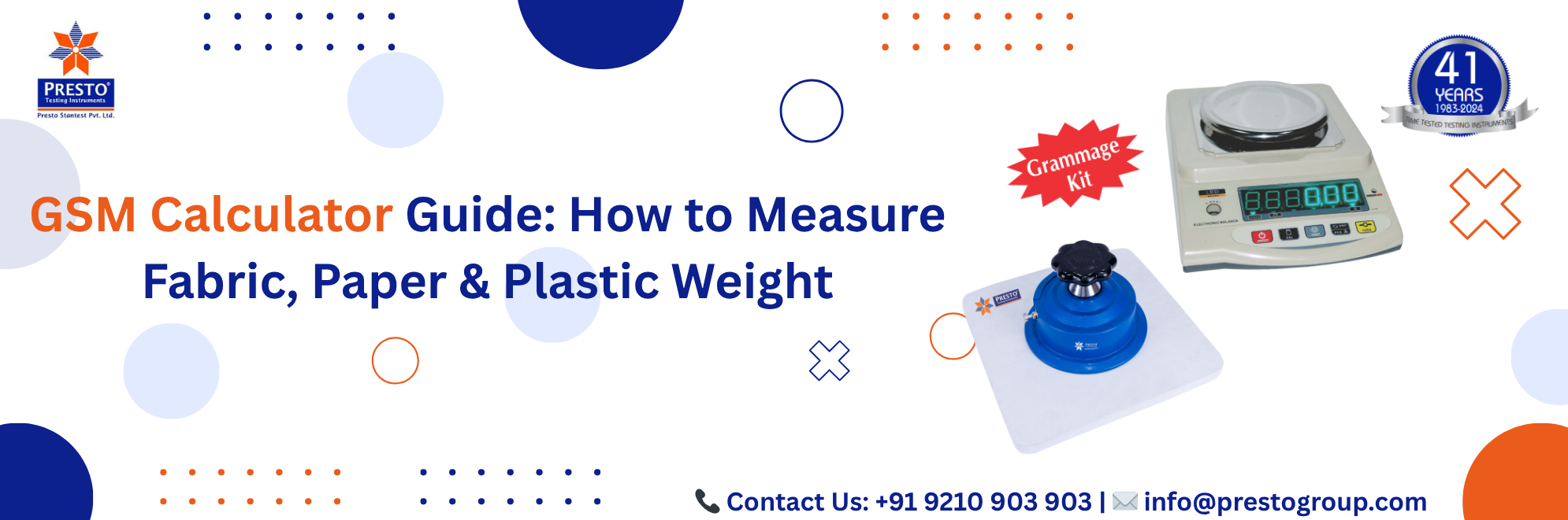 GSM Calculator Guide: How to Measure Fabric, Paper & Plastic Weight