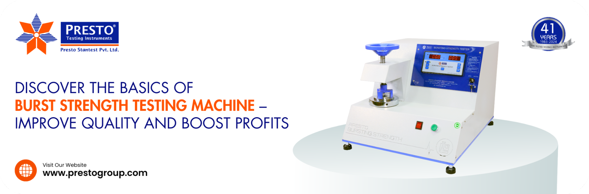 Discover the Basics of Burst Strength Testing Machine – Improve Quality ...