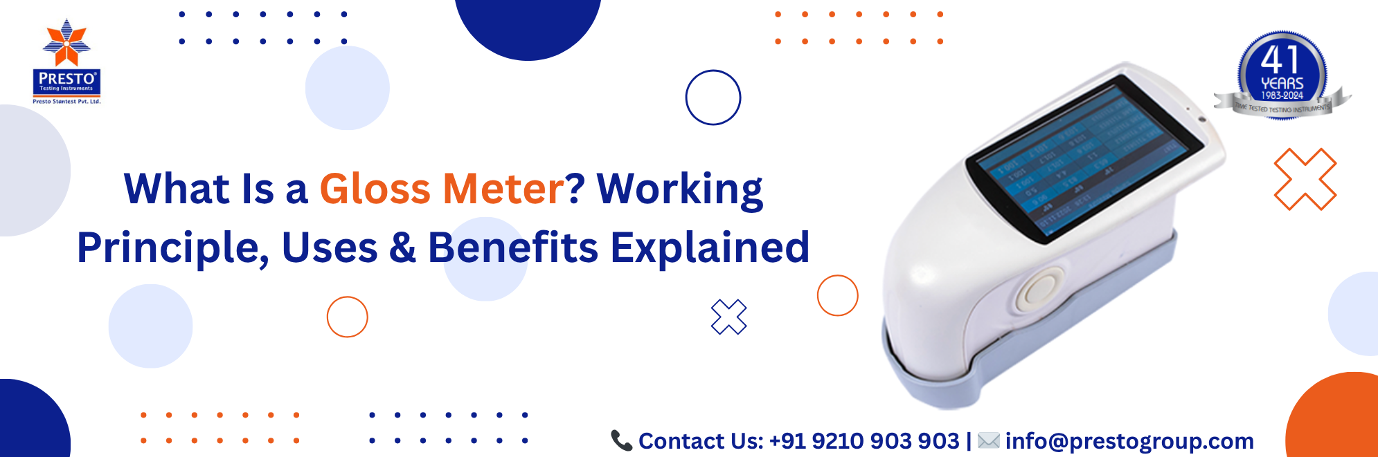 What Is a Gloss Meter? Working Principle, Uses & Benefits Explained