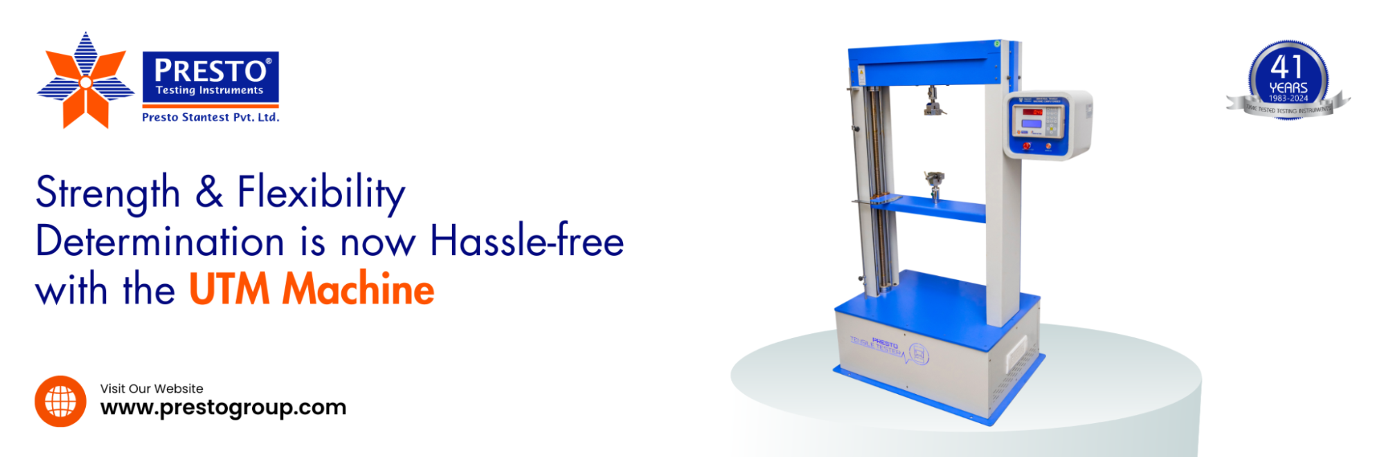 Strength & Flexibility Determination is now Hassle-free with the UTM ...