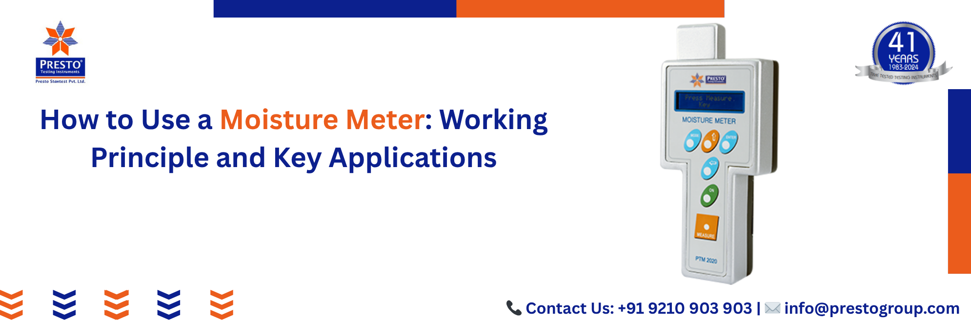 How to Use a Moisture Meter: Working Principle and Key Applications