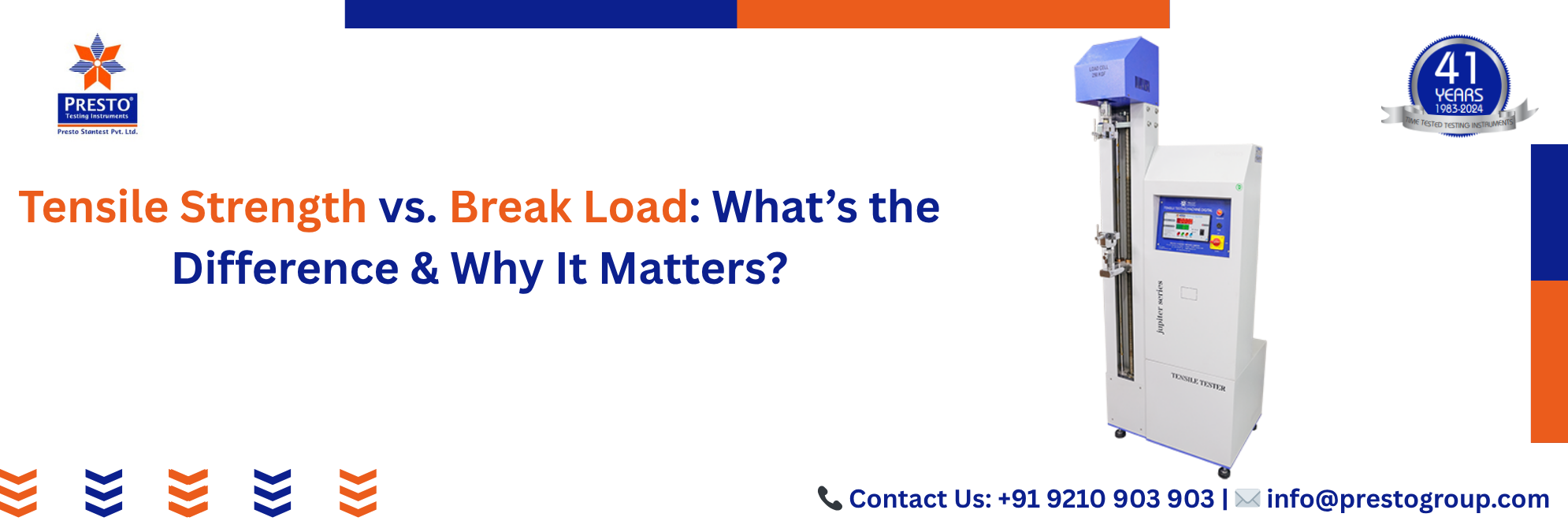 Tensile Strength vs. Break Load: What’s the Difference & Why It Matters?