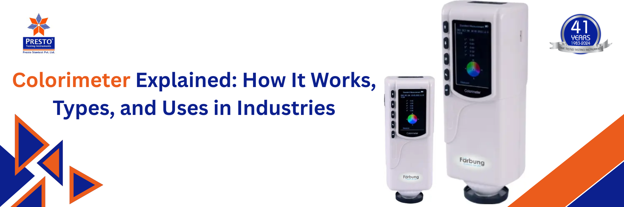 Colorimeter Explained: How It Works, Types, and Uses in Industries