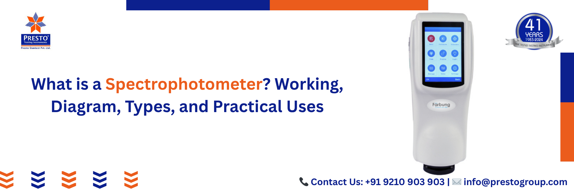 What is a Spectrophotometer? Working, Diagram, Types, and Practical Uses
