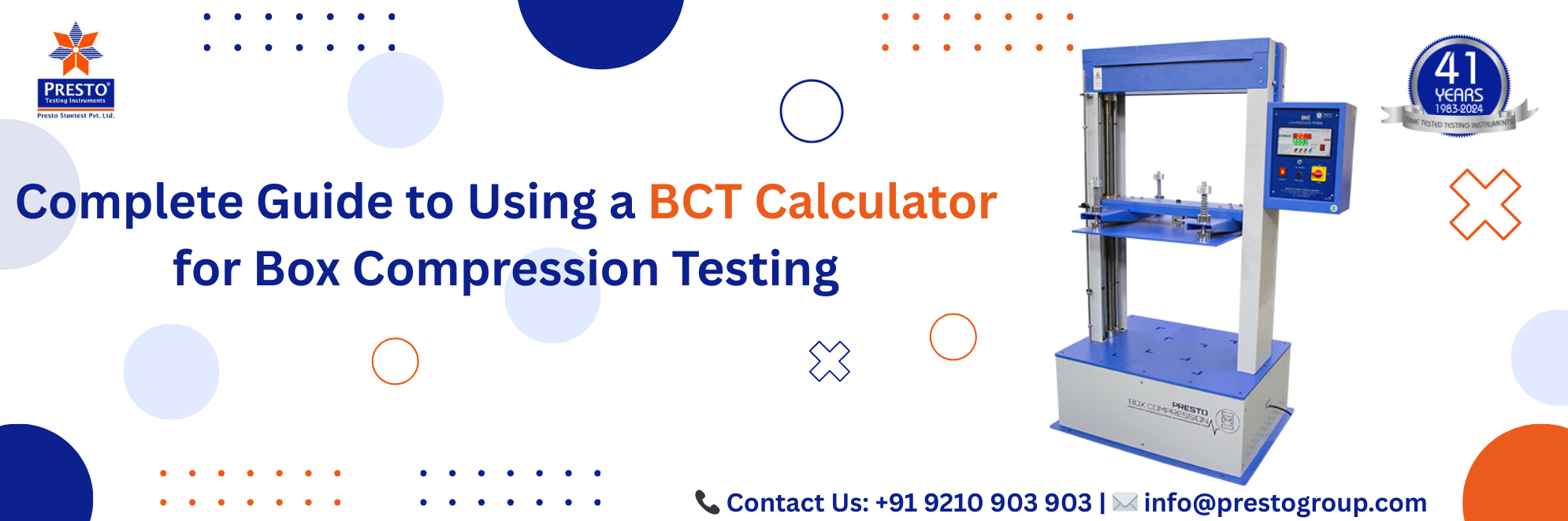 Complete Guide to Using a BCT Calculator for Box Compression Testing