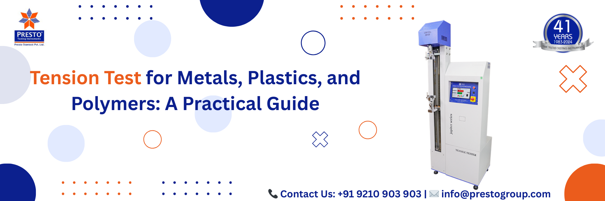 Tension Test for Metals, Plastics, and Polymers: A Practical Guide