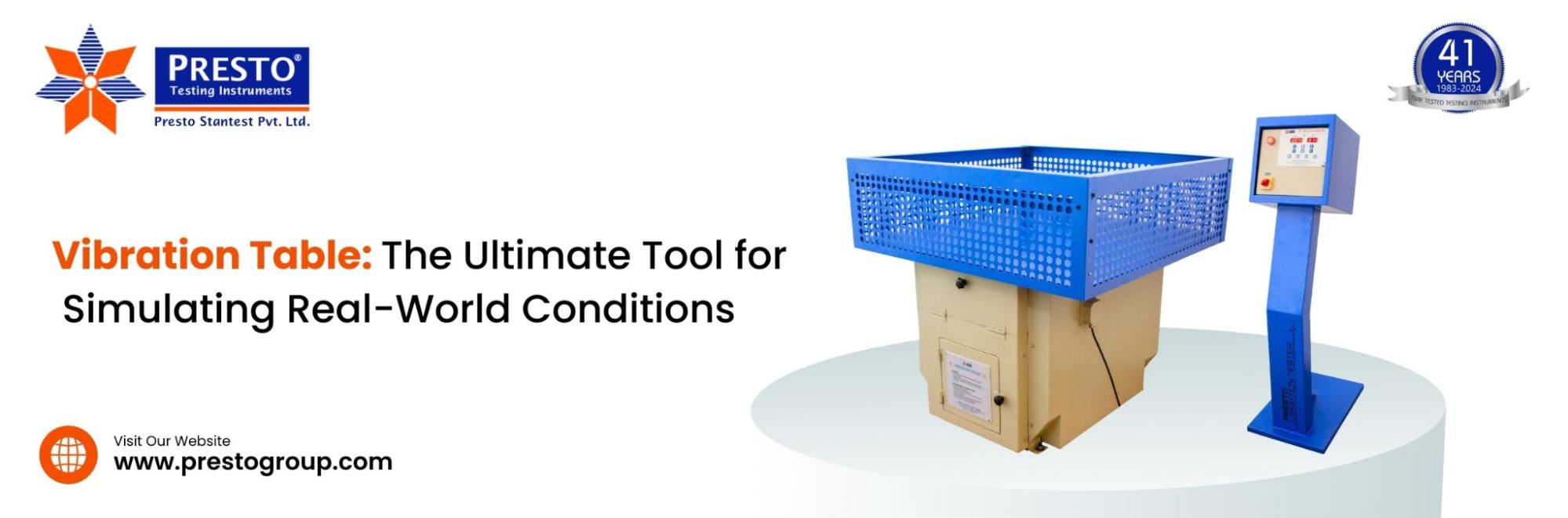 Vibration Table: Simulating Real-World Conditions