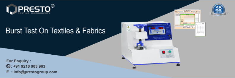 Burst Test On Textiles & Fabrics