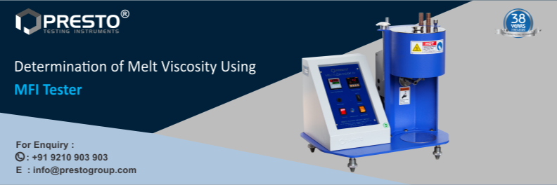 Determination Of Melt Viscosity Using MFI Tester