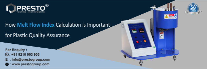 Melt Flow Index Calculation is Important for Plastic Assurance