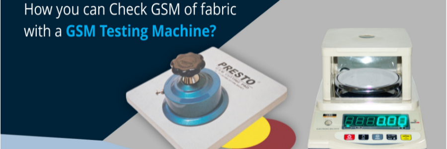 How you can Check GSM of Fabric with a GSM Testing Machine