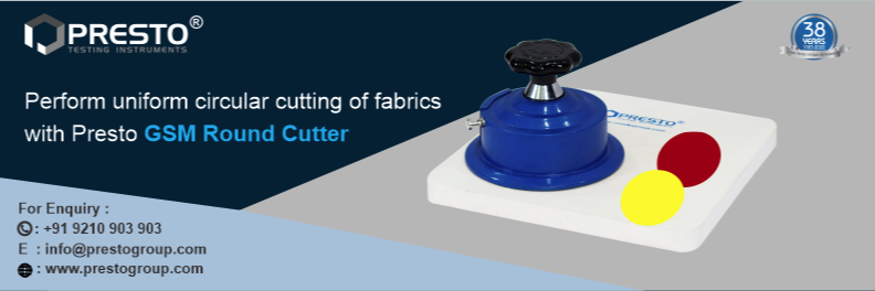 Perform uniform circular cutting of fabrics with GSM Round Cutter