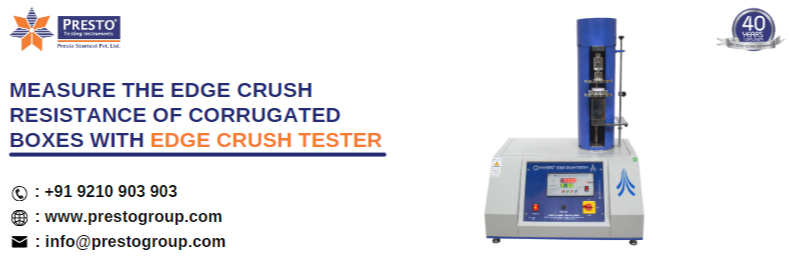 Edge Crush Resistance of Corrugated Boxes-Edge Crush Tester