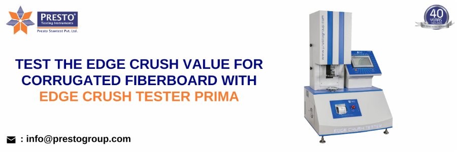 Test the Edge Crush Value for Corrugated Fiberboard with Edge Crush ...