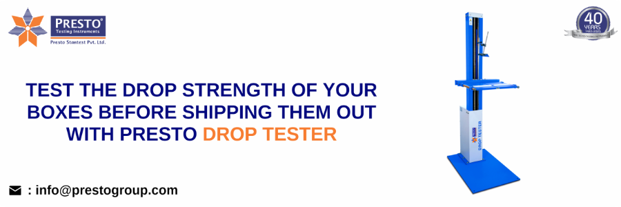 Test the drop strength of your boxes before shipping them out with ...