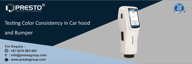 Testing Color Consistency in Car hood & Bumper